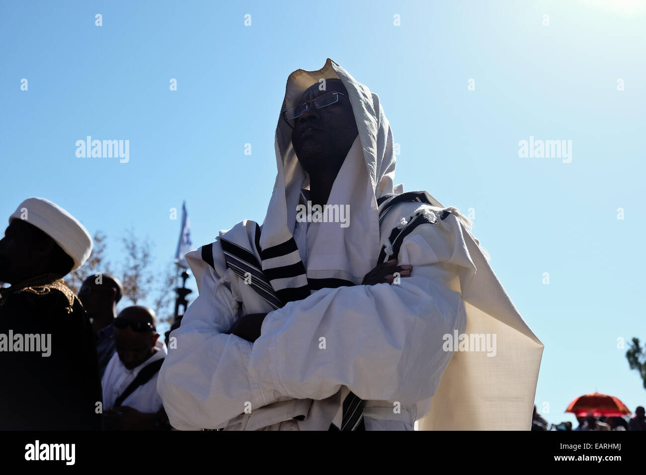 Jerusalem. 20th Nov, 2014. The Jewish Ethiopian community in Israel ...