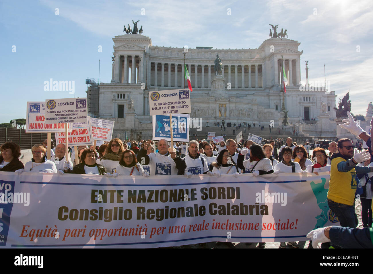 Rome, Italy. 20th Nov, 2014. About five thousand people demonstrated ...