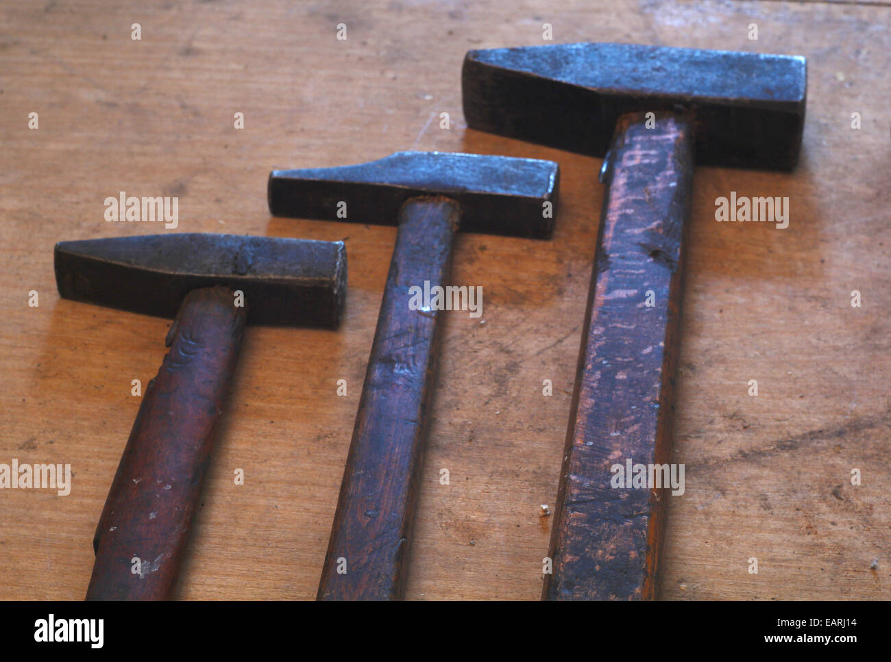 Set of hammers hi-res stock photography and images - Alamy