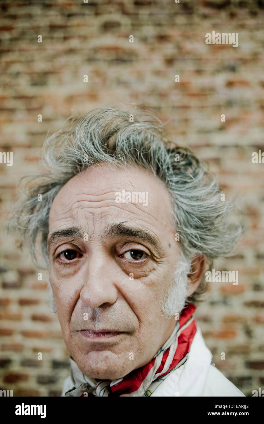 Alberto Garcia-Alix, Spanish photographer, at his home in Madrid, Spain ...