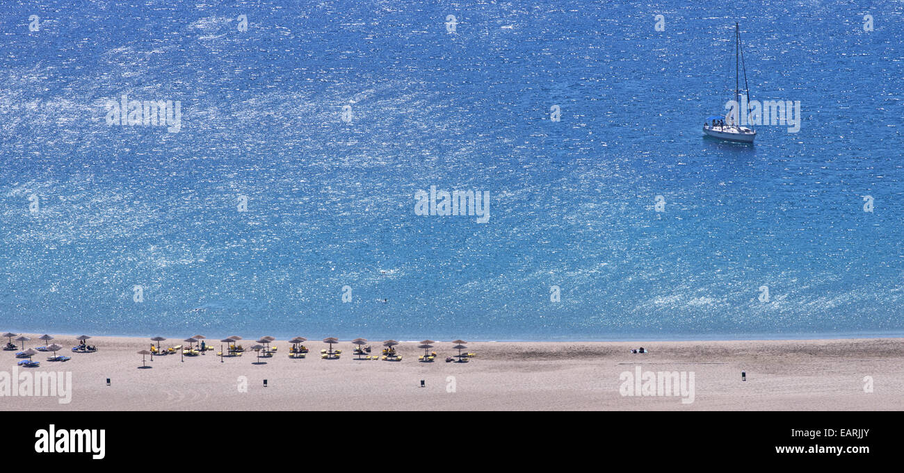 Magganari magnificent beach, one of the most beautiful of the Aegean ...