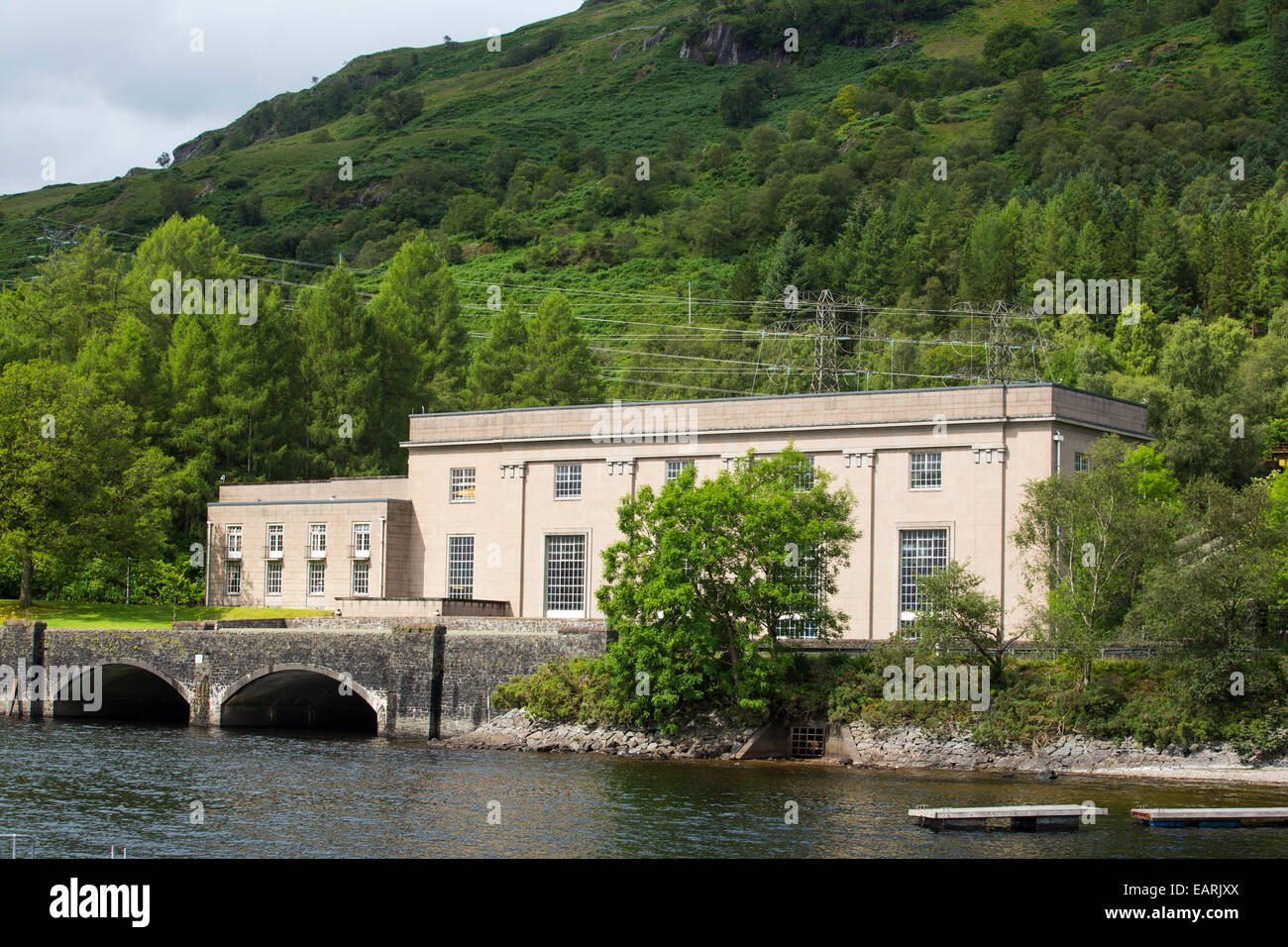 At 152 Mw the sloy Hydrop power station is the largest hydro power ...
