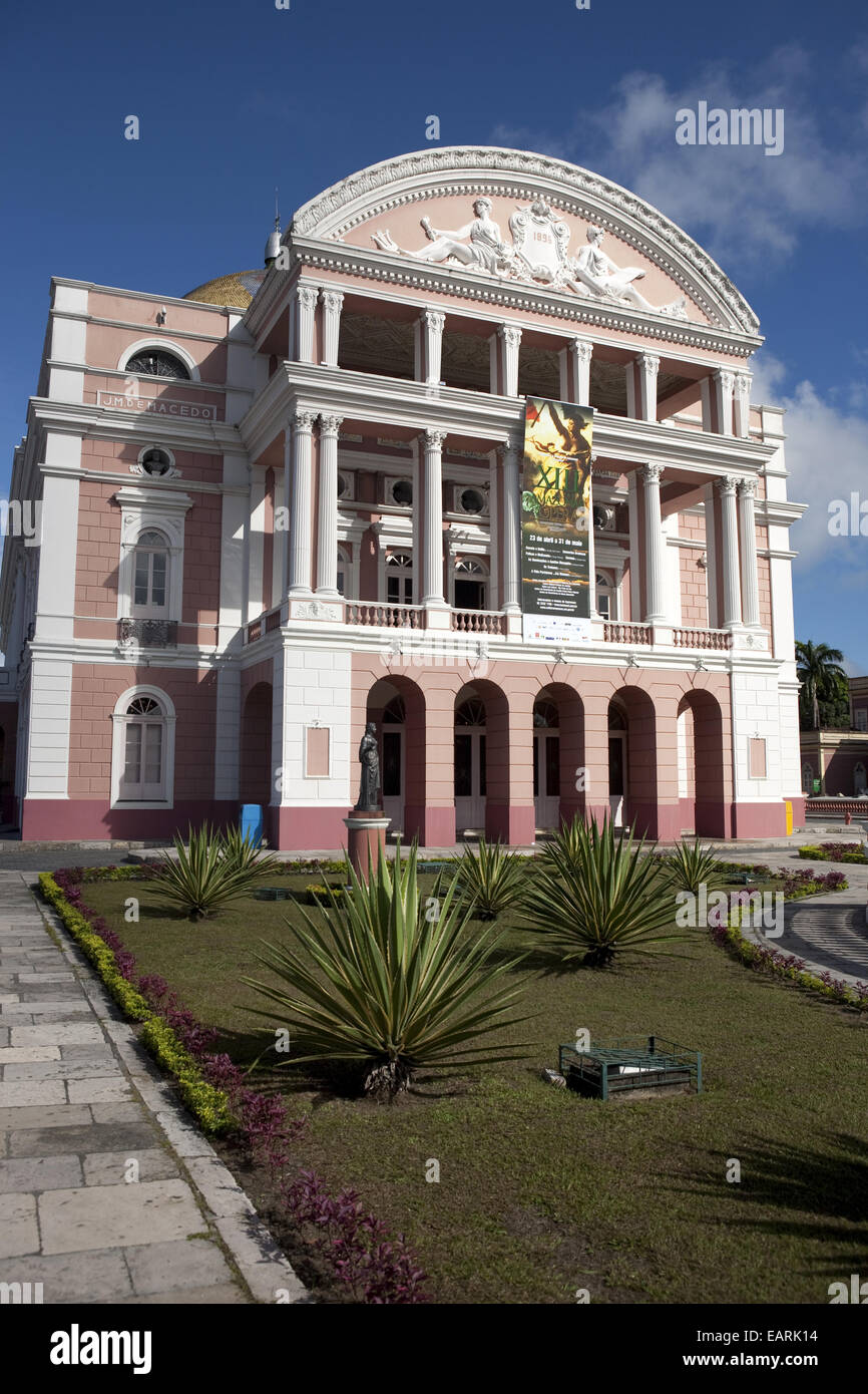 Amazon Theater, opera house of the nineteenth century Stock Photo - Alamy