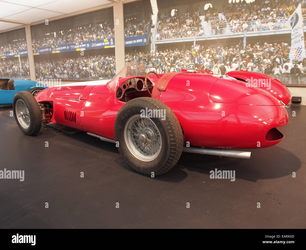 The 1938 Alfa Romeo 12C, a V12 engine vehicle with a 4.5-liter capacity ...
