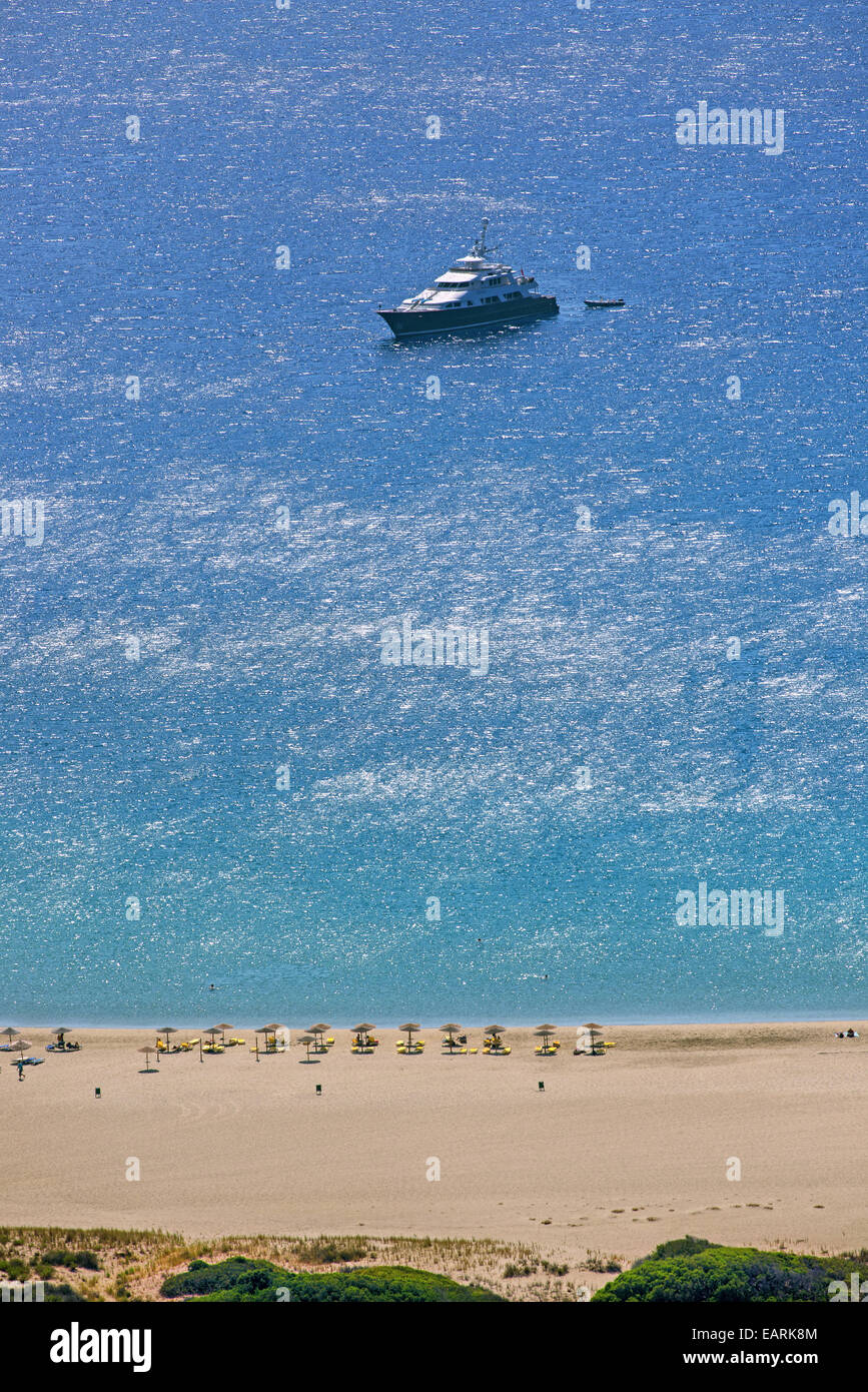 Magganari magnificent beach, one of the most beautiful of the Aegean ...