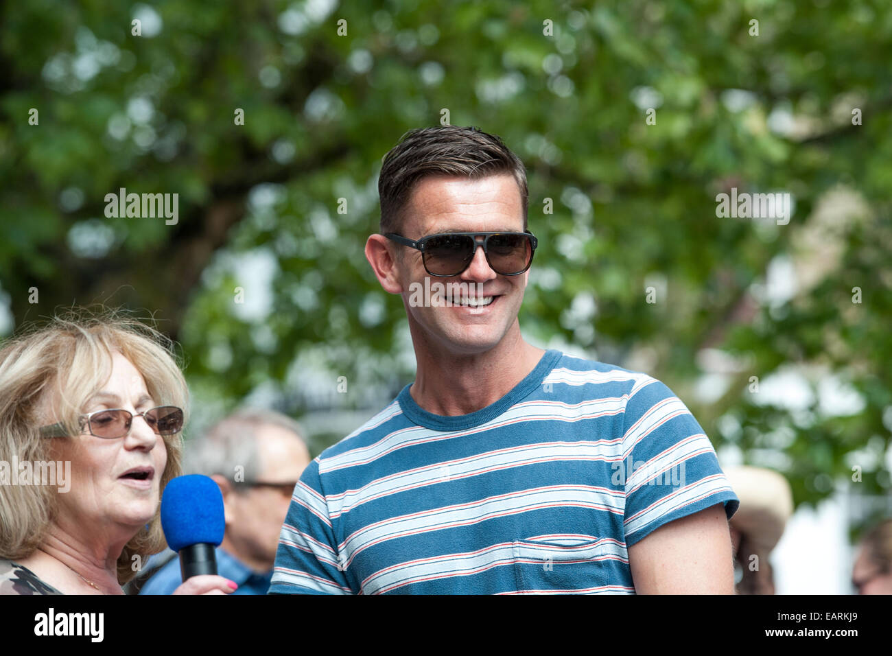 London uk eastenders star hi-res stock photography and images - Alamy