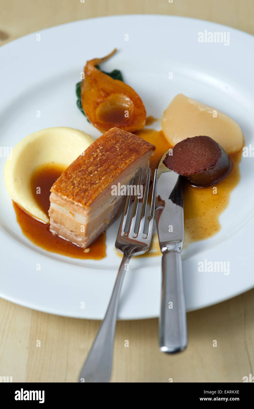 The Checkers restaurant, Montgomery, Wales, UK Stock Photo - Alamy