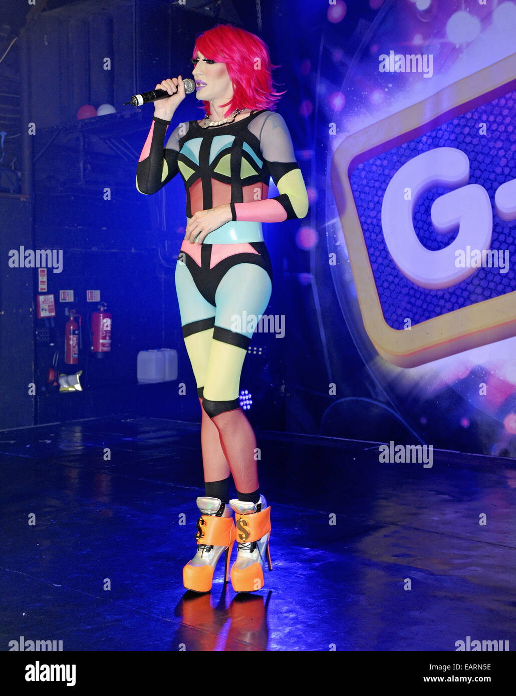 American drag pop group and stars of RuPaul's Drag Race at G-A-Y ...