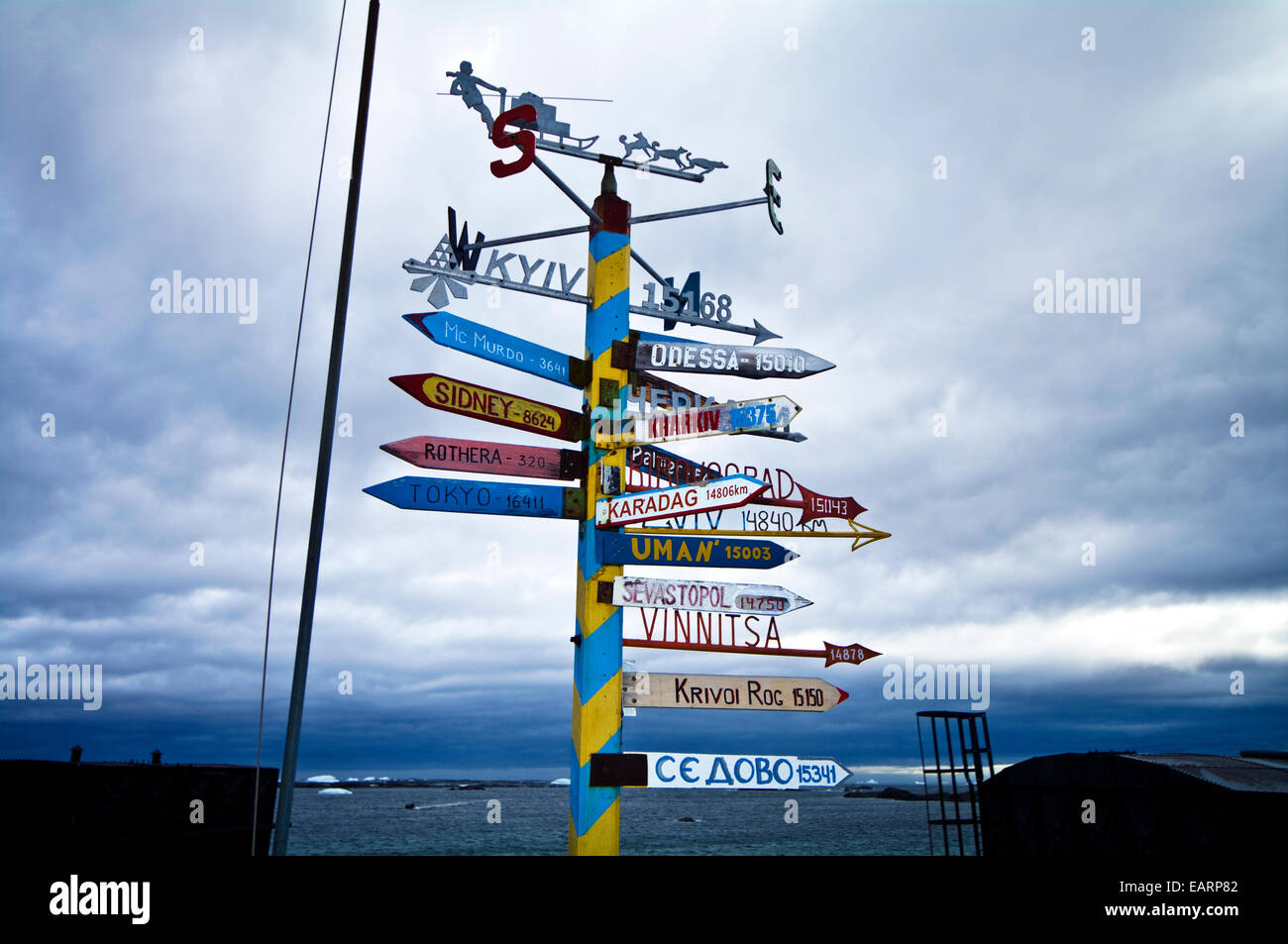 Multi directional sign hi-res stock photography and images - Alamy