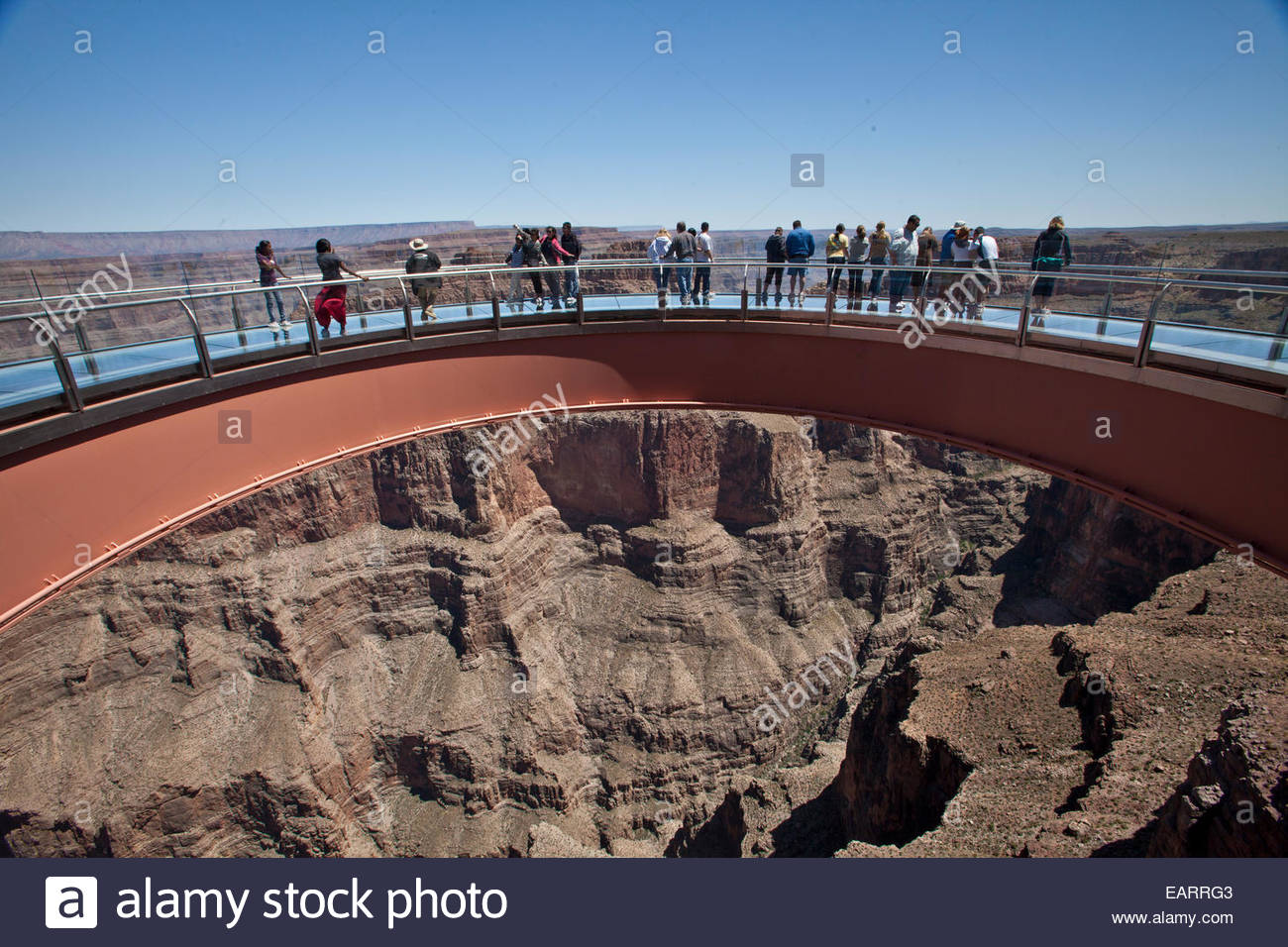 Grand Canyon Skywalk Stock Photos & Grand Canyon Skywalk Stock Images ...