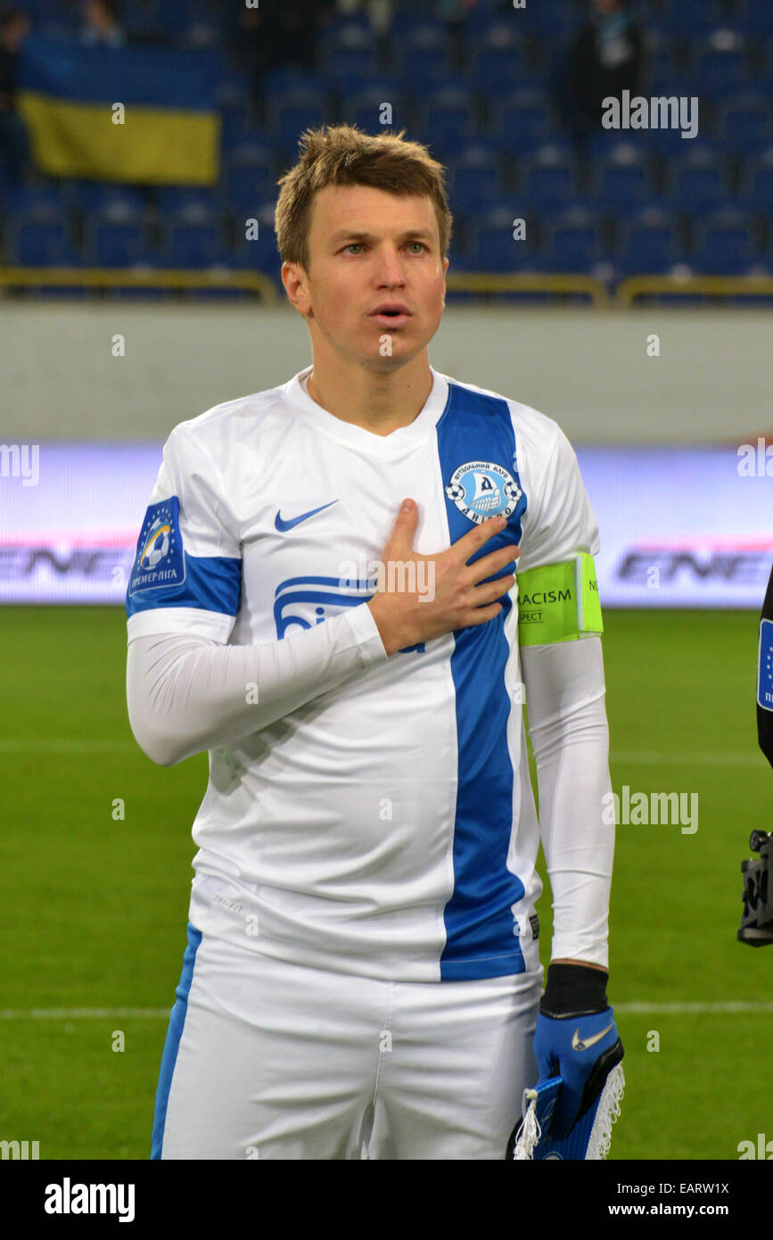 Ruslan Rotan during the match between FC Dnipro and FC Volyn at Stadium ...