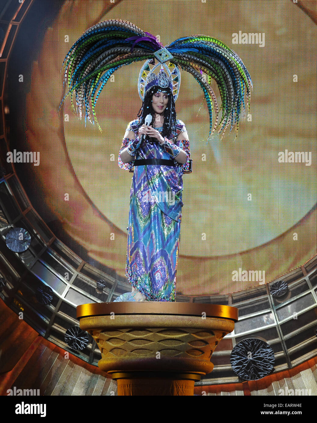 SUNRISE, FL - MAY 17: Cher performs during the D2K Tour at the BB&T ...