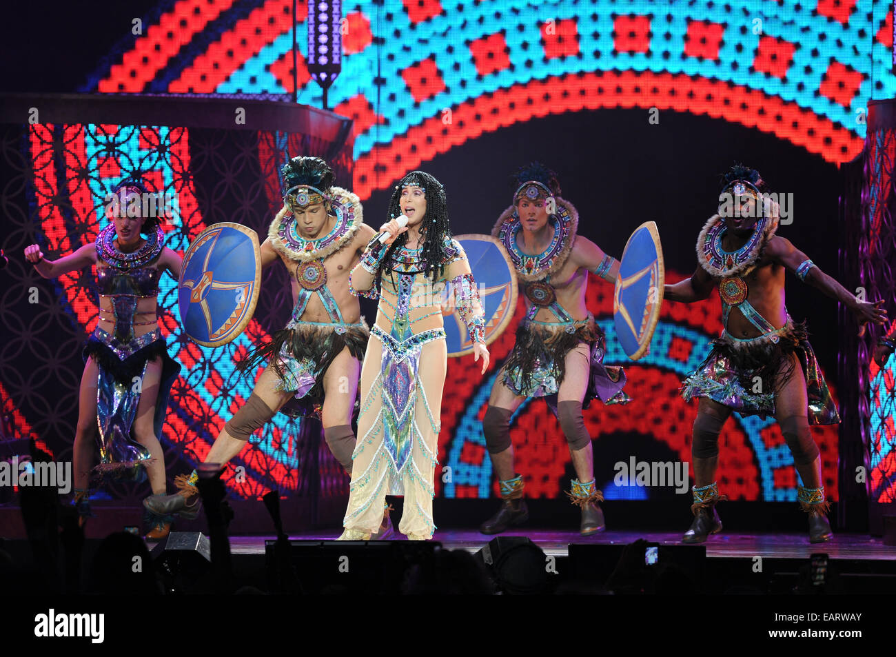SUNRISE, FL - MAY 17: Cher performs during the D2K Tour at the BB&T ...