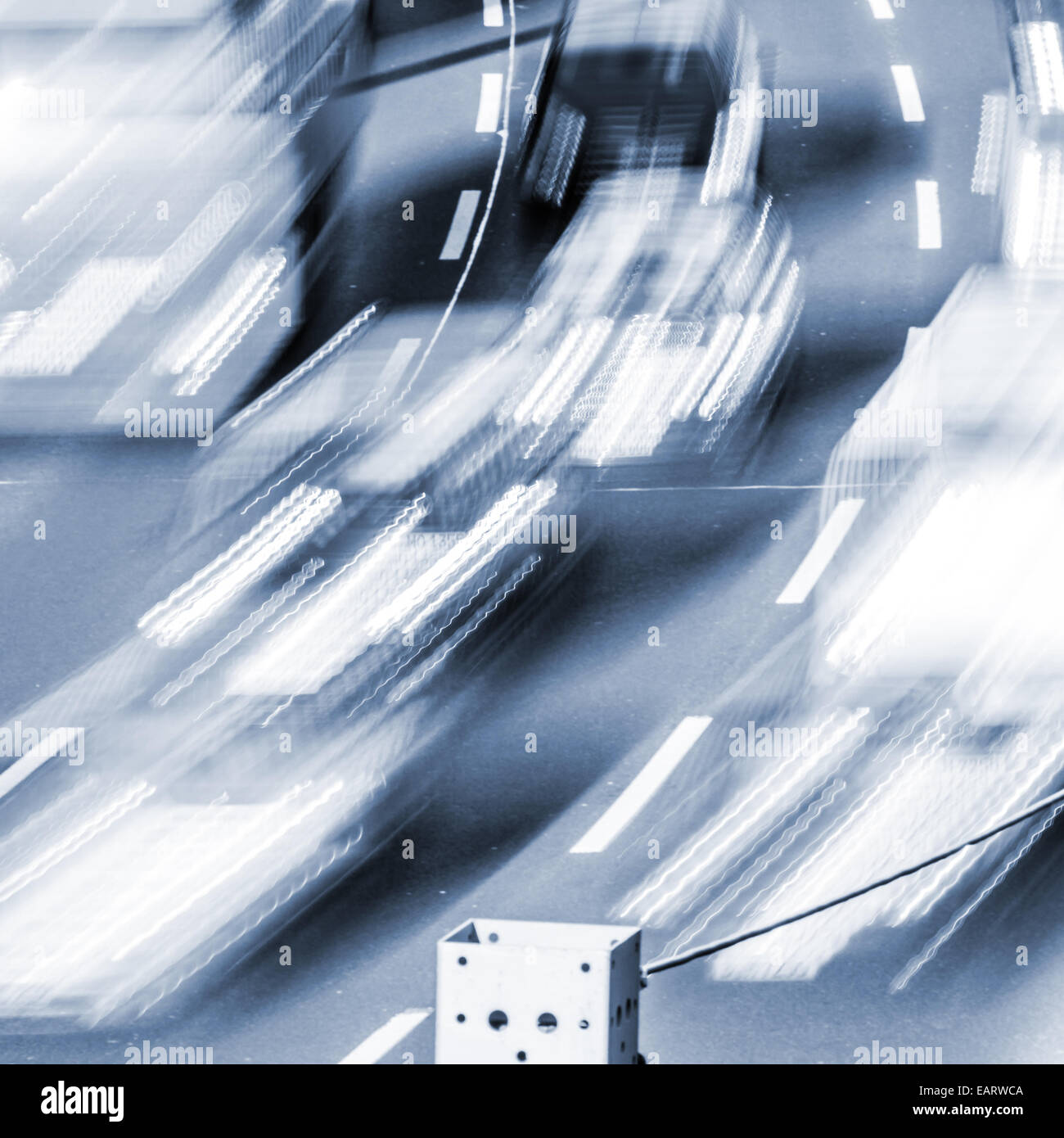 blurred cars on a highway Stock Photo - Alamy