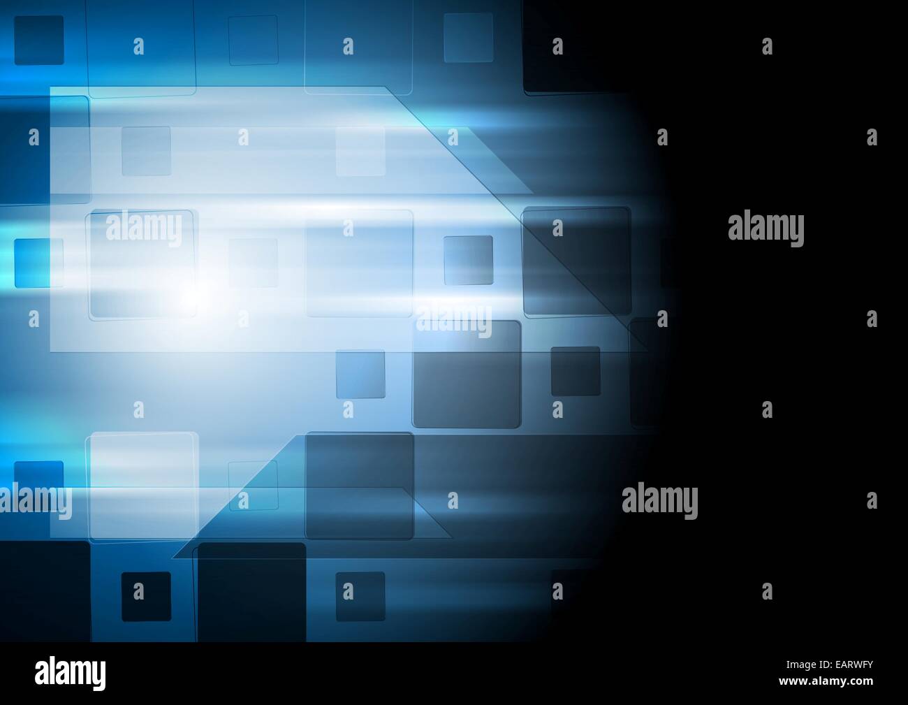 Bright blue elegant technical background. Vector design Stock Photo - Alamy