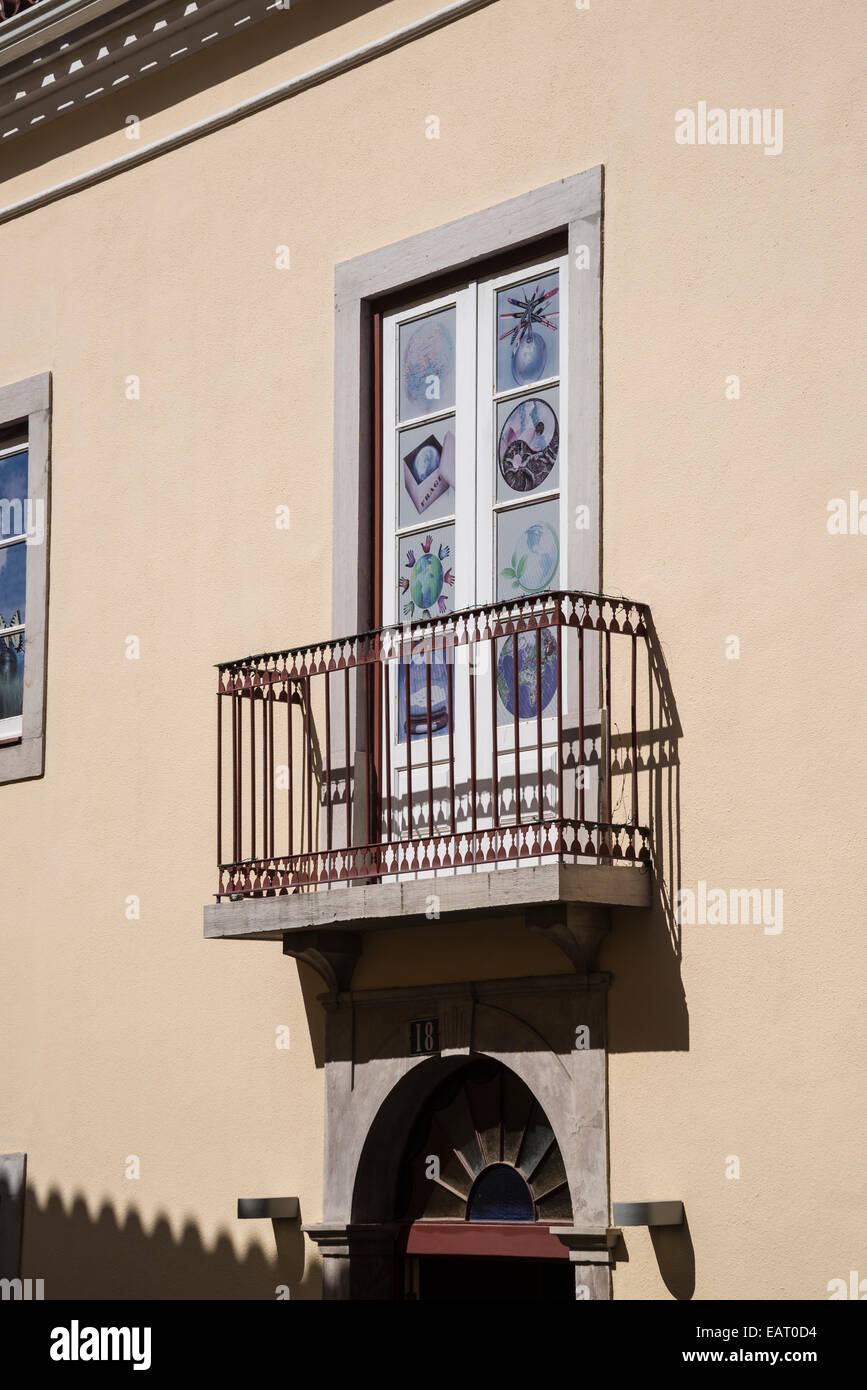 Balcony, Sintra, Portugal Stock Photo - Alamy