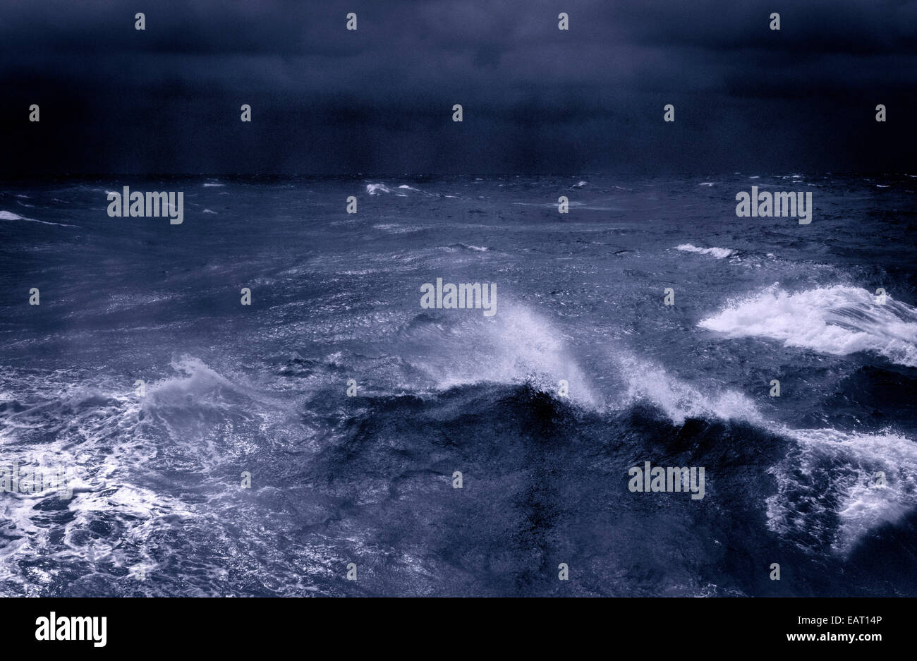 Stormy Sea - English Channel - August 2014 Stock Photo - Alamy