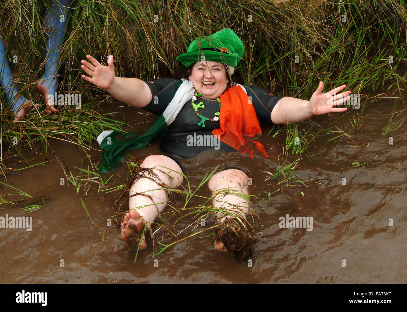 World Bog Snorkelling Championships, Llanwrtyd Well, Powys, Wales, UK ...