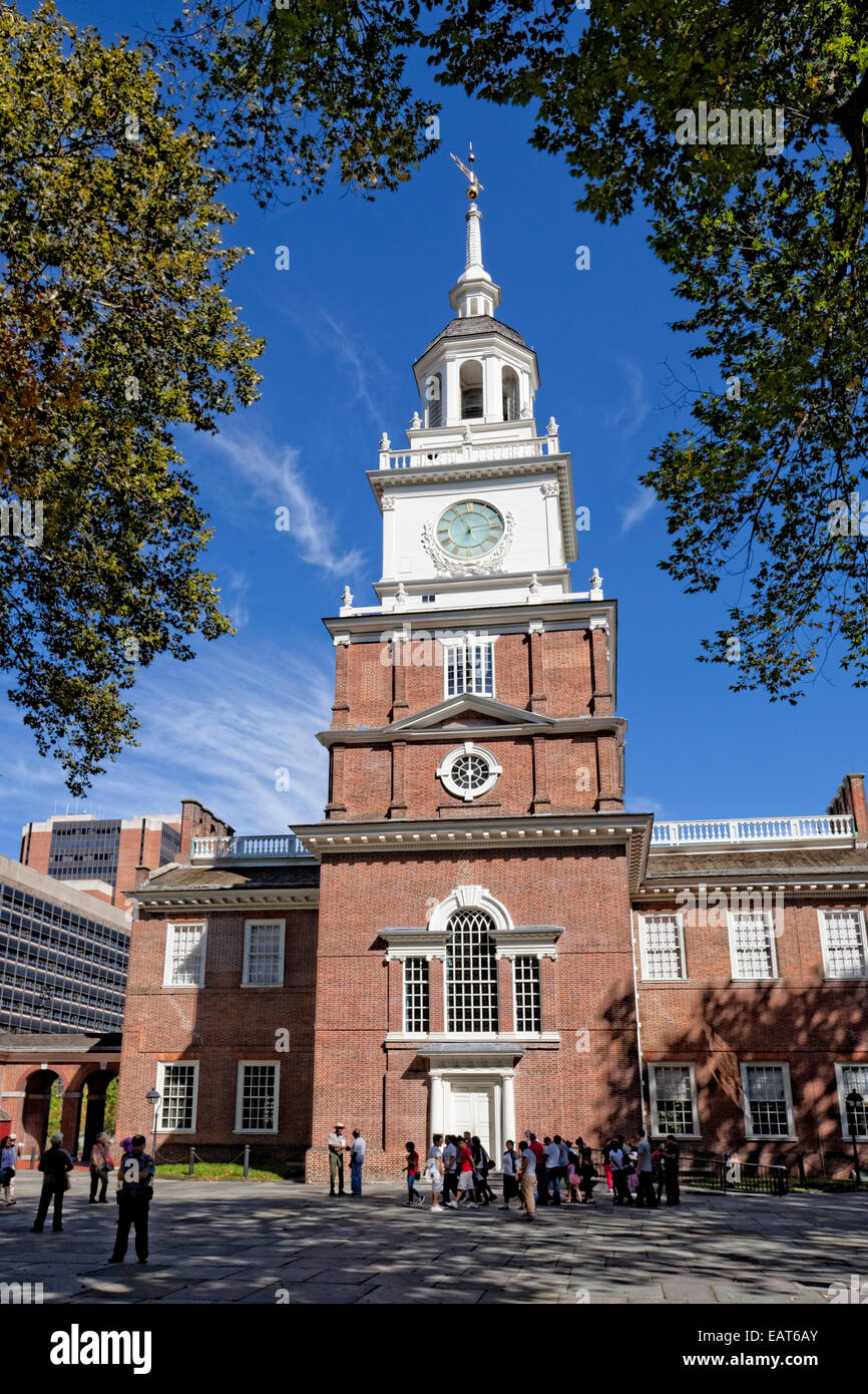 Independence Hall is the centerpiece of Independence National ...