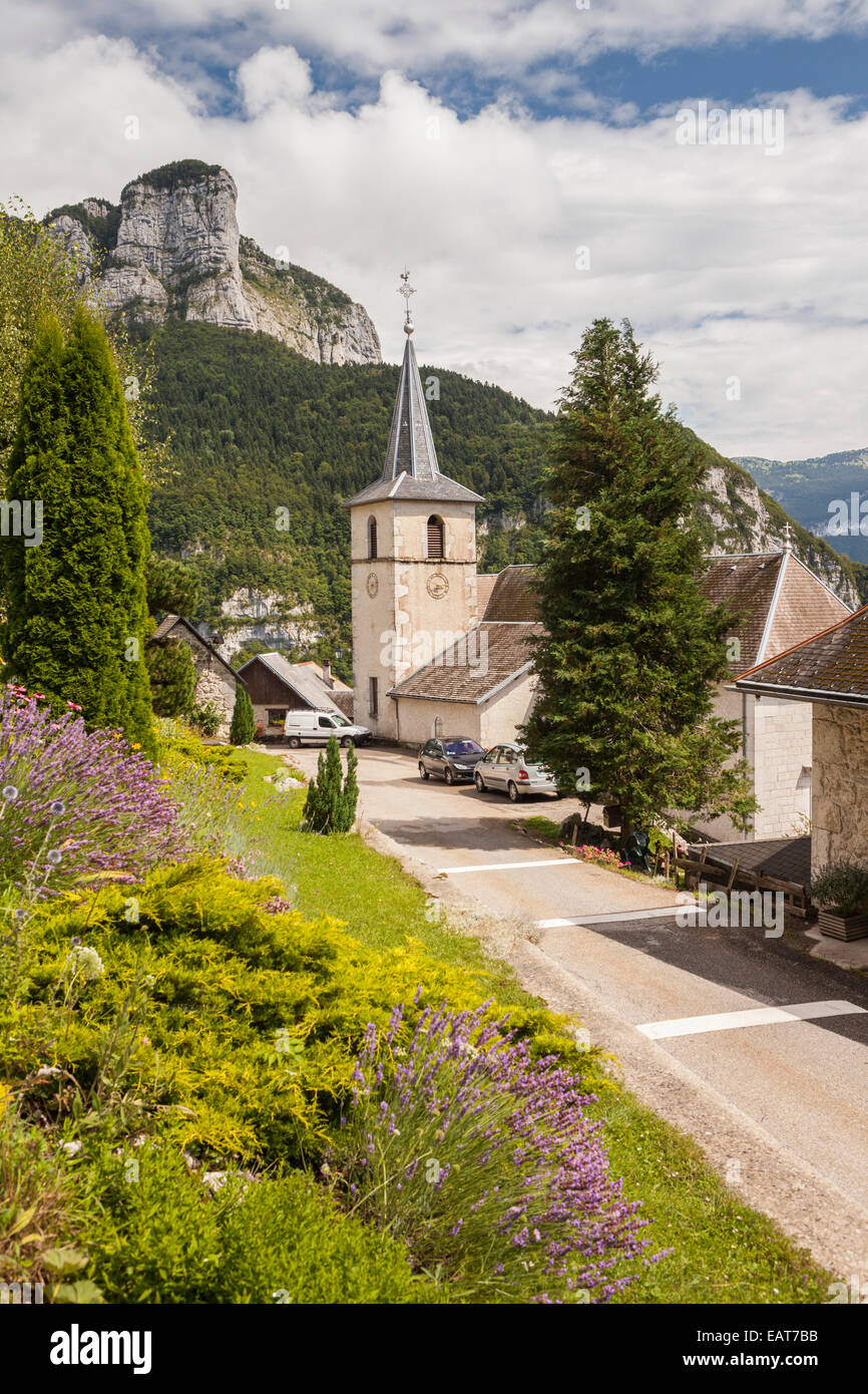 Corbel village in the Parc Naturel de la Chartreuse, Corbel, Rhône ...