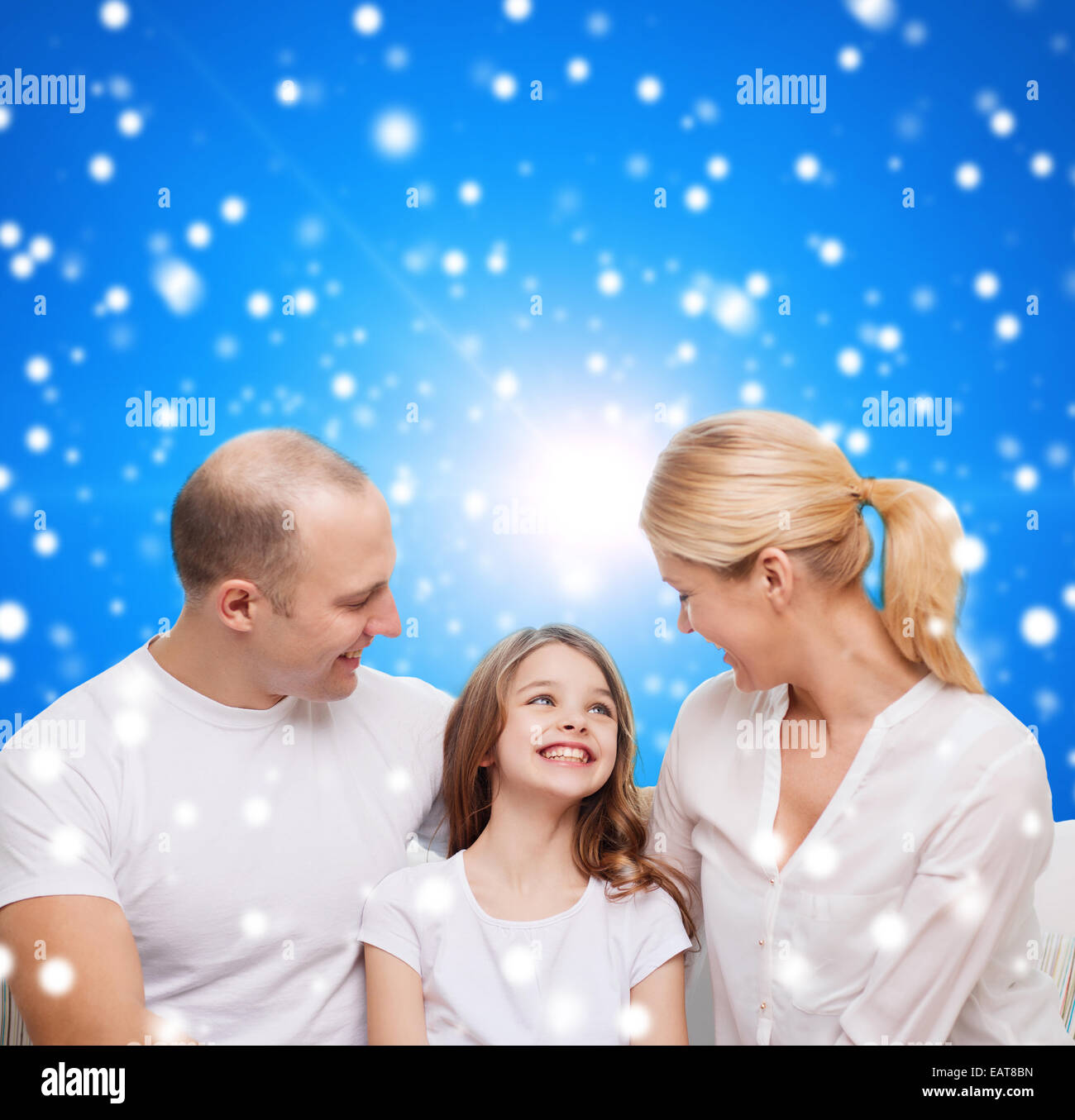 happy family at home Stock Photo - Alamy