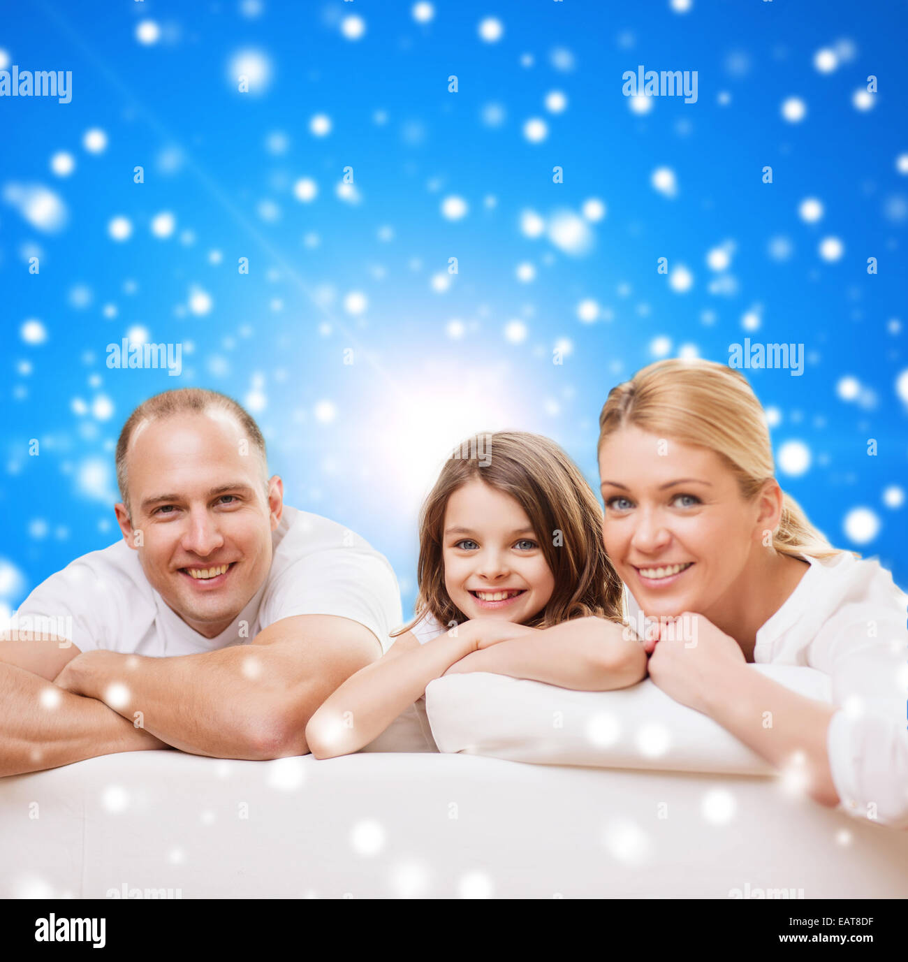 happy family at home Stock Photo - Alamy