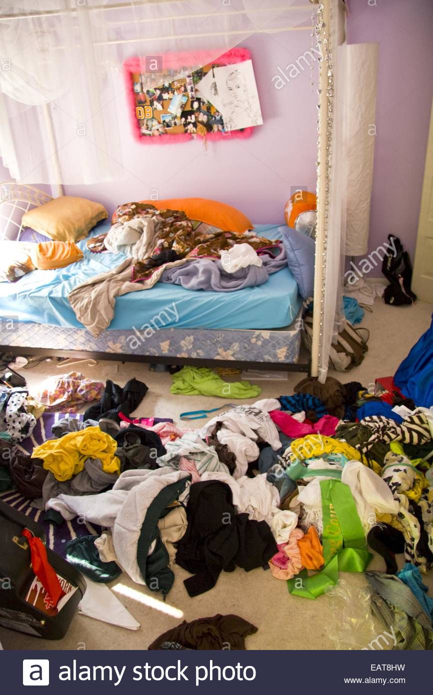 Messy Teenagers Bedroom Stock Photos & Messy Teenagers Bedroom Stock ...