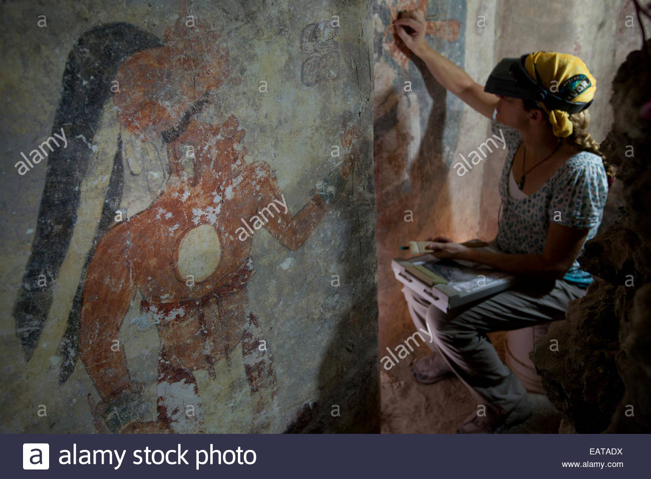 Mayan Painting Mural High Resolution Stock Photography and Images - Alamy