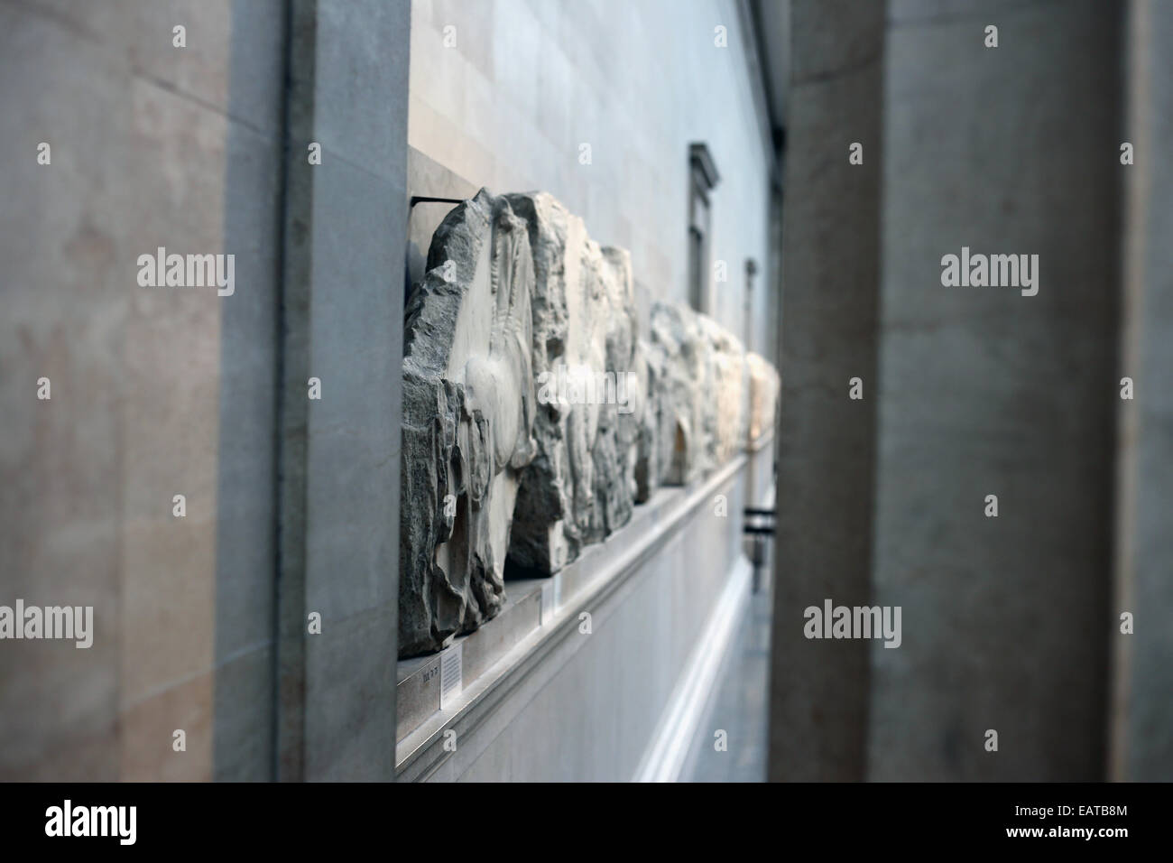 Abstract view of Parthenon marbles Stock Photo - Alamy
