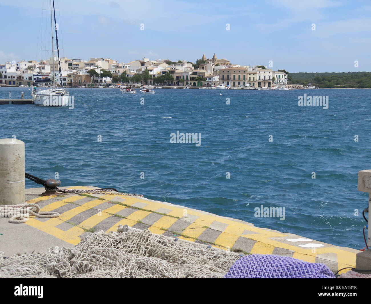 Porto Colom, Majorca Stock Photo - Alamy