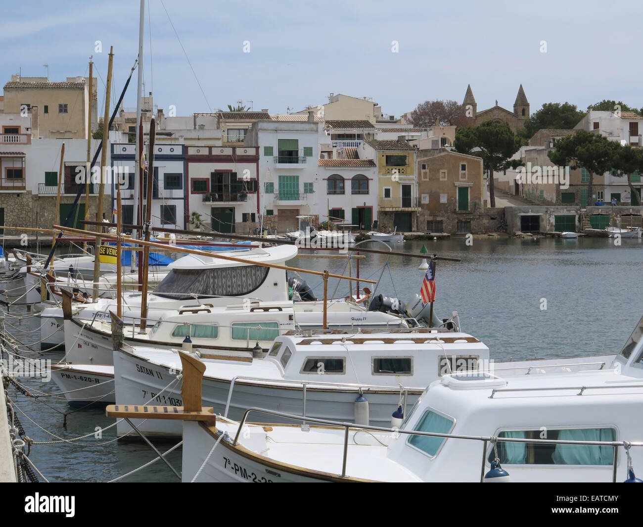 Porto Colom, Majorca Stock Photo - Alamy