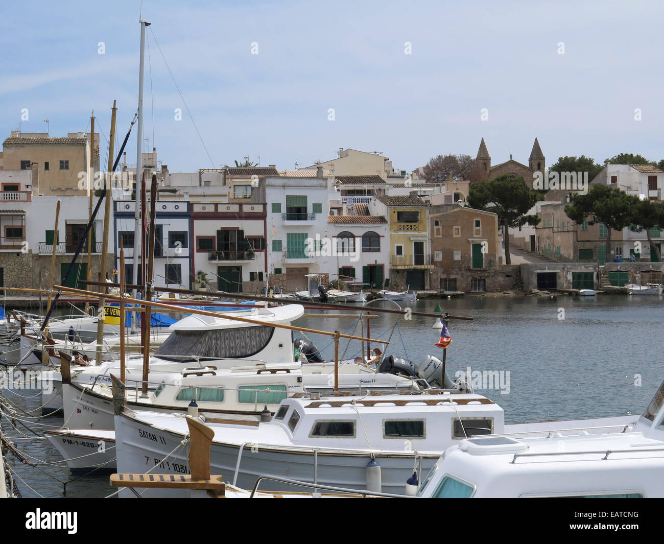 Porto Colom, Majorca Stock Photo - Alamy