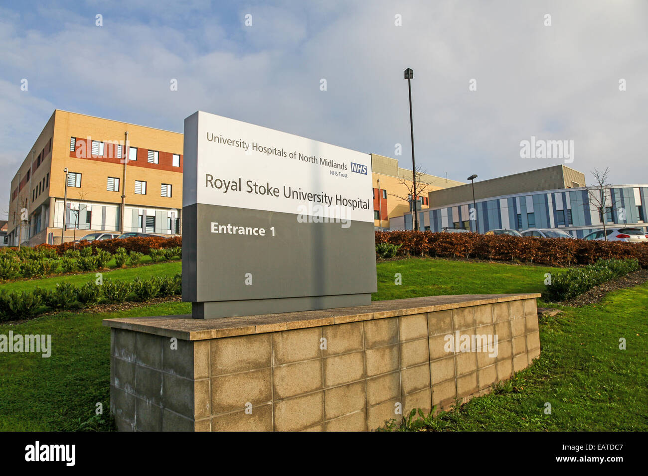 Royal Stoke University Hospital Stoke on Trent, the new name since ...
