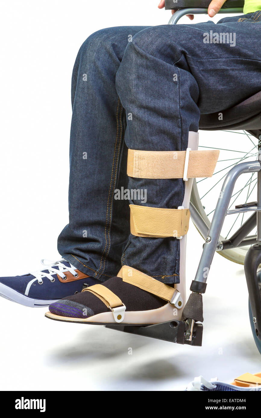 Ankle foot orthosis hi-res stock photography and images - Alamy