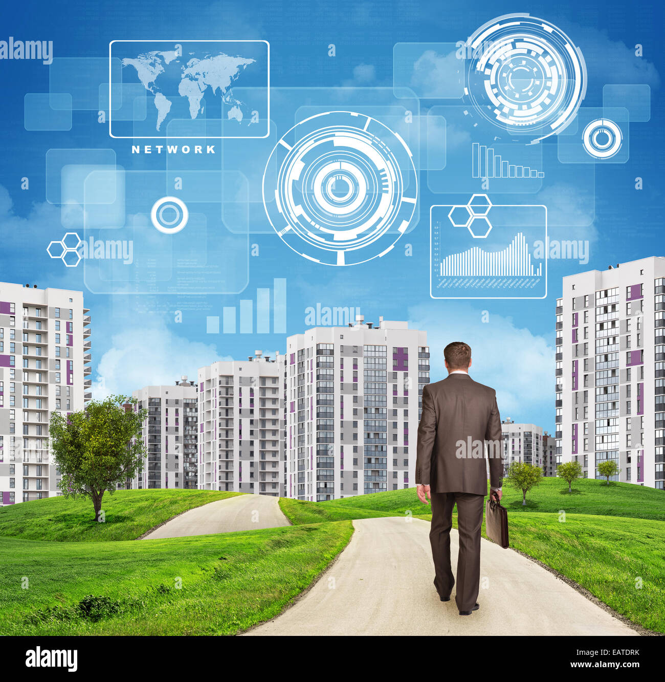Living in virtual world hi-res stock photography and images - Alamy