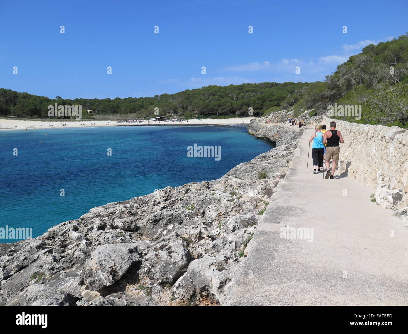Majorca cala boat hi-res stock photography and images - Alamy