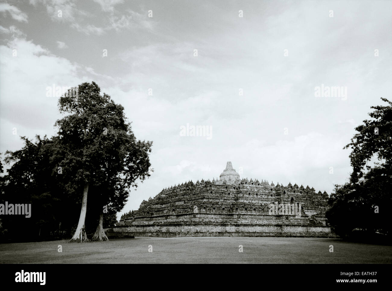 World Travel. Buddhist monument Borobudur in Magelang Yogyakarta in ...