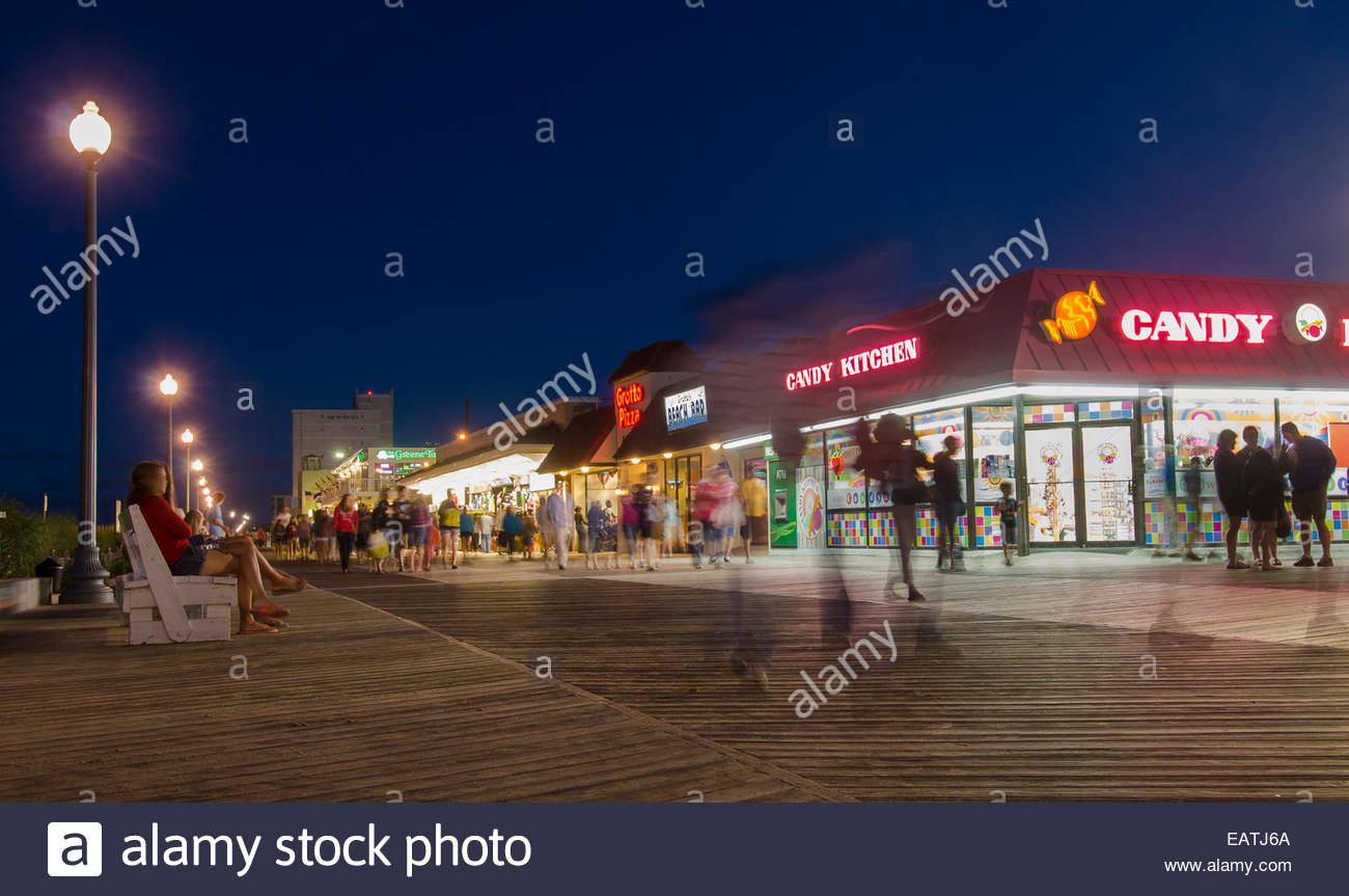 Rehoboth Beach Boardwalk Stock Photos & Rehoboth Beach Boardwalk Stock ...