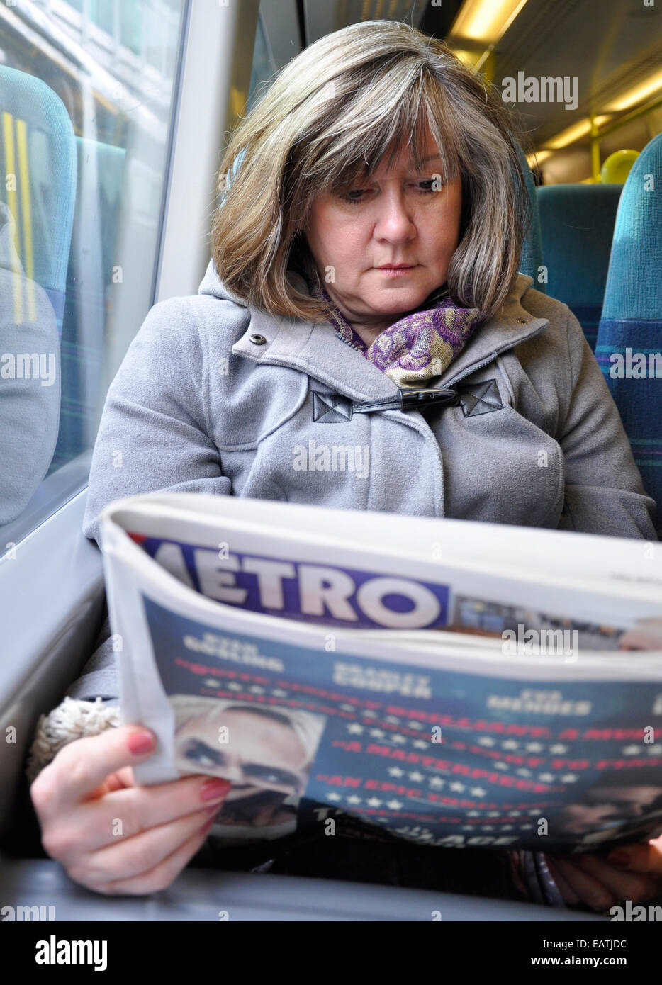 Reading metro hi-res stock photography and images - Alamy