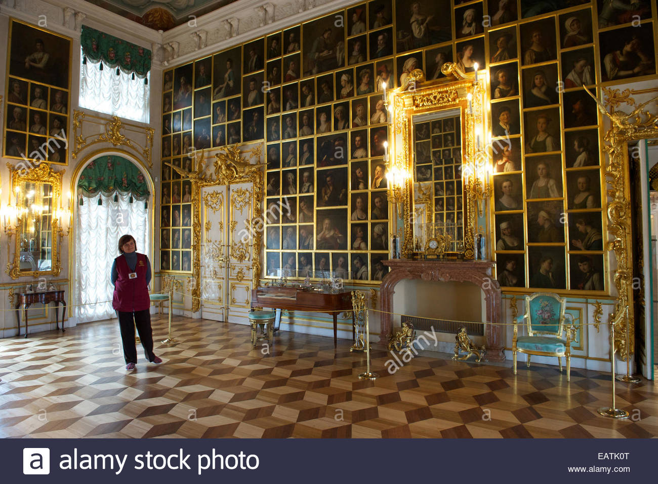 Peterhof Palace Interior High Resolution Stock Photography and Images ...