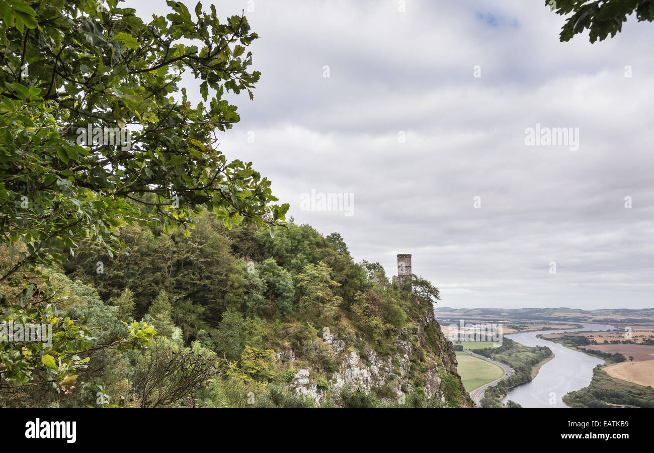 Kinnoull Tower at Perth in Scotland Stock Photo - Alamy
