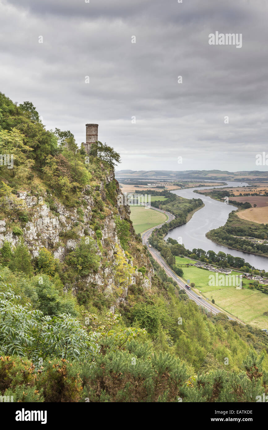 Kinnoull Tower at Perth in Scotland Stock Photo - Alamy