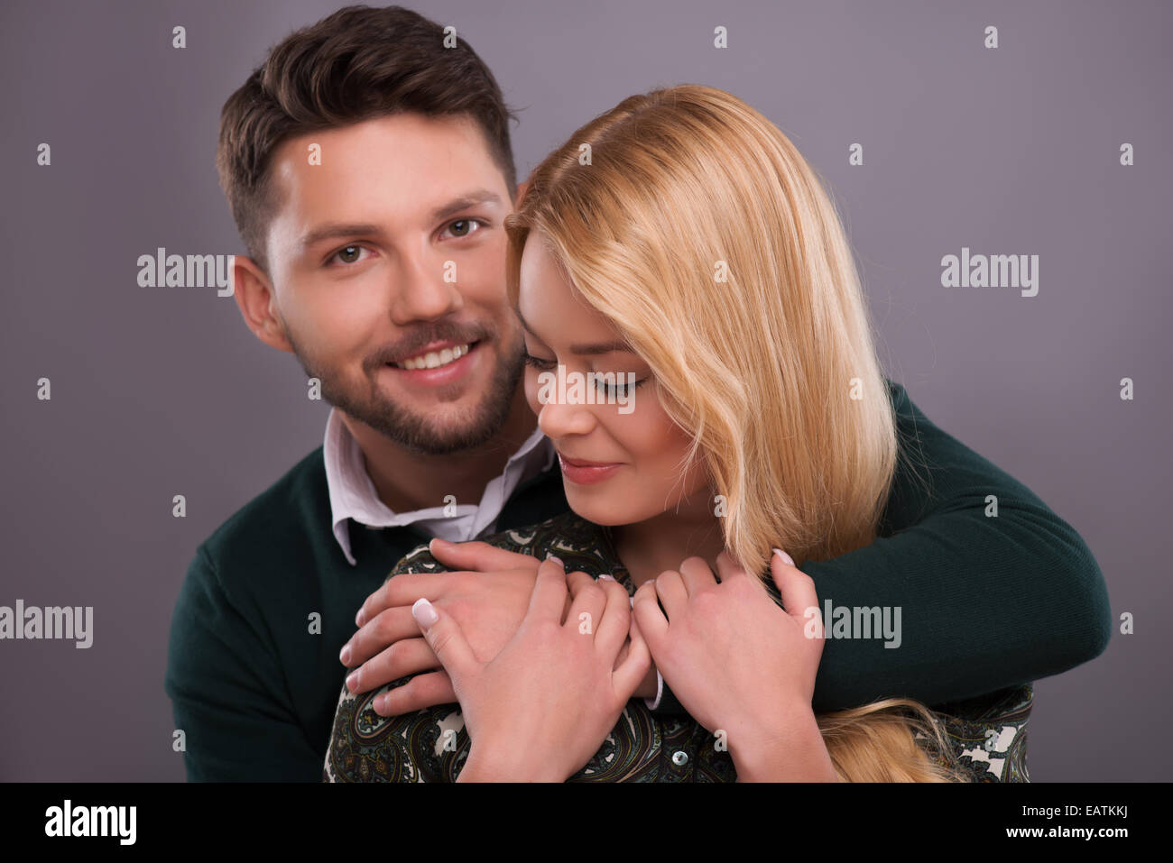 Lovely beautiful couple Stock Photo - Alamy