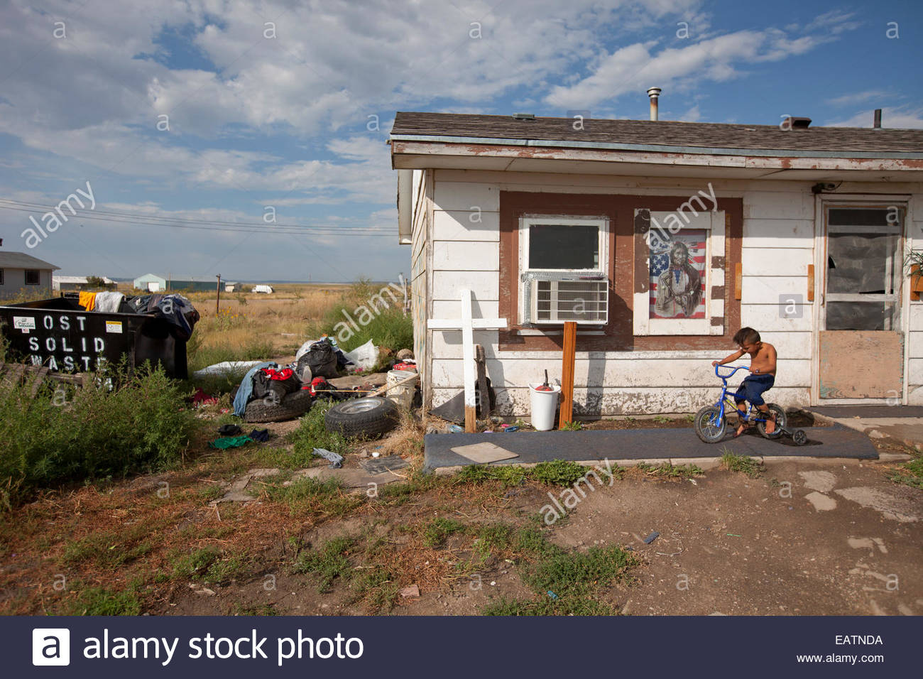 Indian Reservation Poverty Stock Photos & Indian Reservation Poverty ...