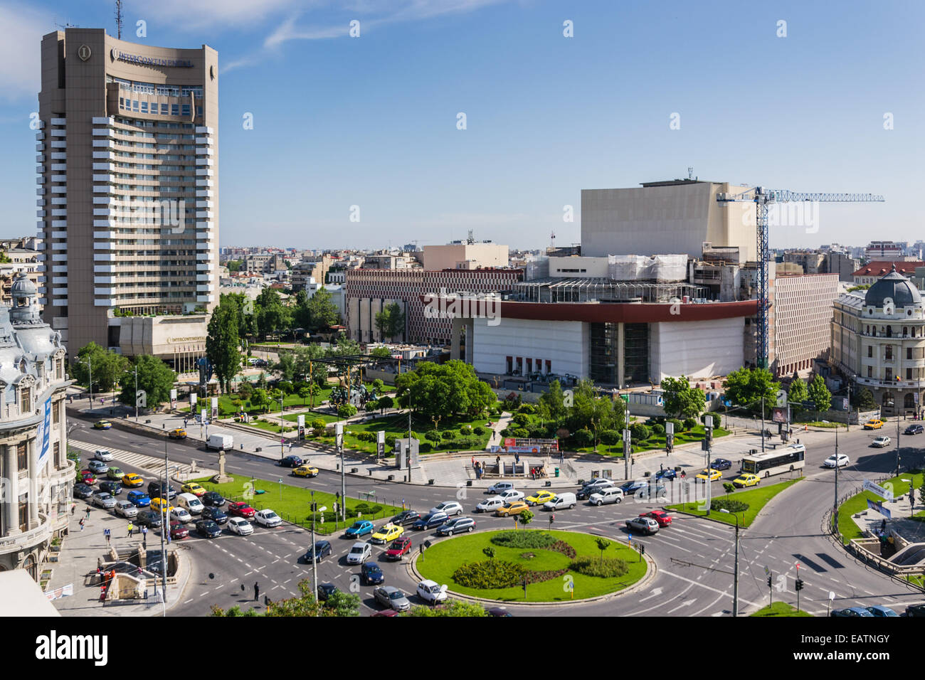 Bucharest romania skyline hi-res stock photography and images - Alamy