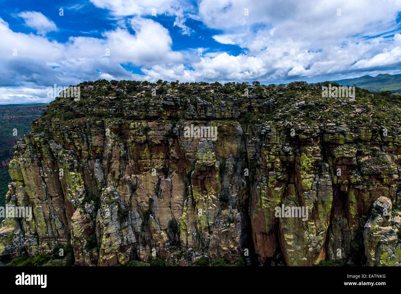 Jagged cliff face covered in hi-res stock photography and images - Alamy