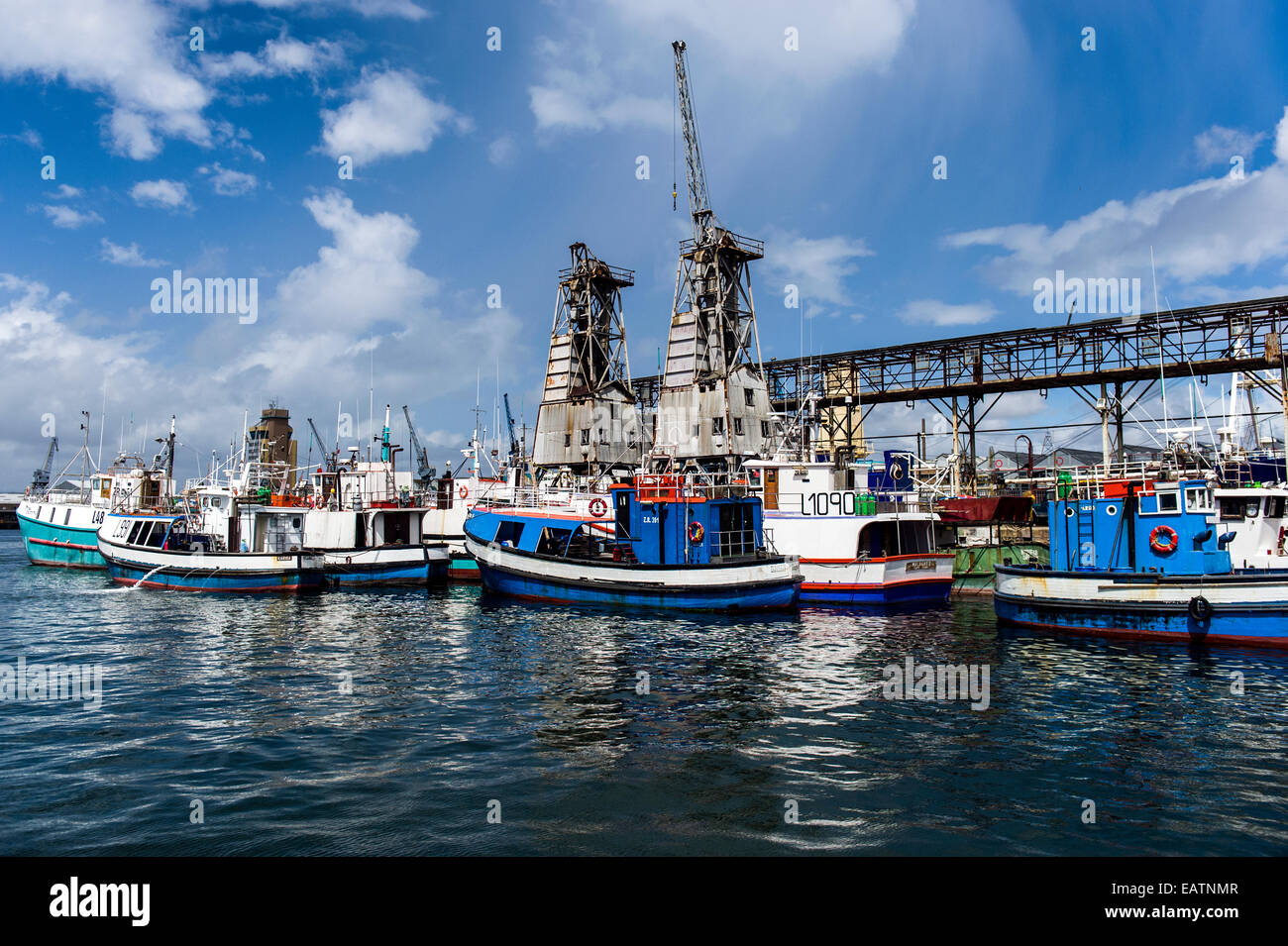 Industrial fishing fleet hi-res stock photography and images - Alamy