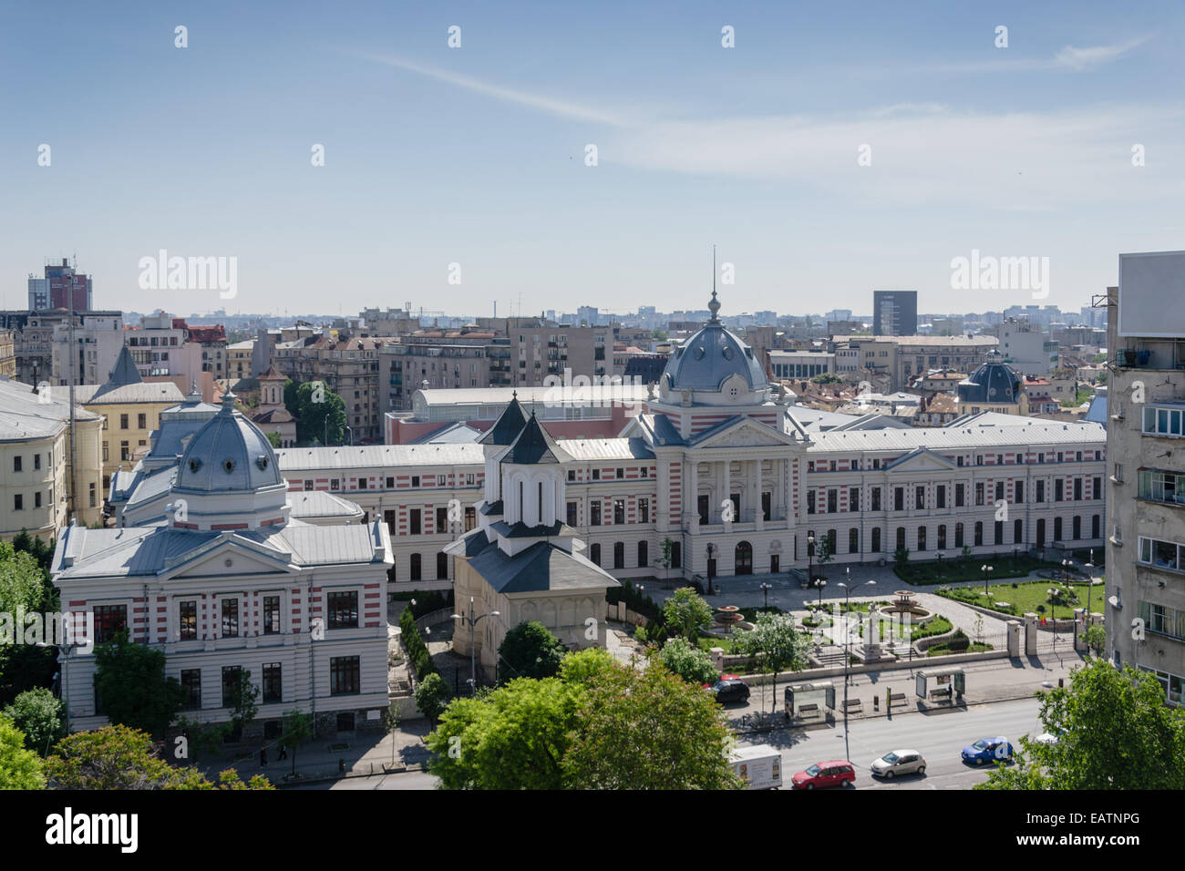 Bucharest romania skyline hi-res stock photography and images - Alamy