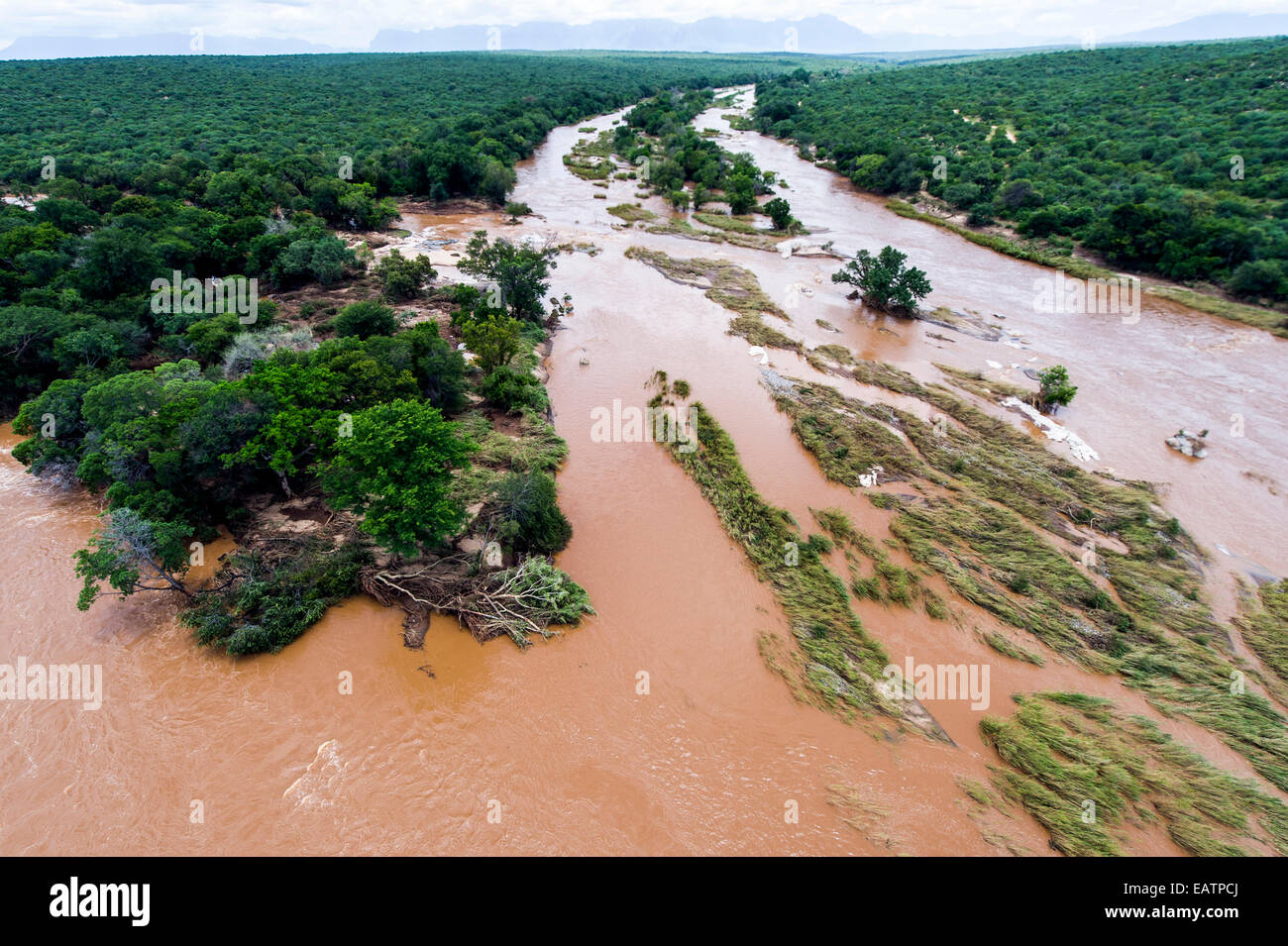 The Nile River Flooding Silt Balck