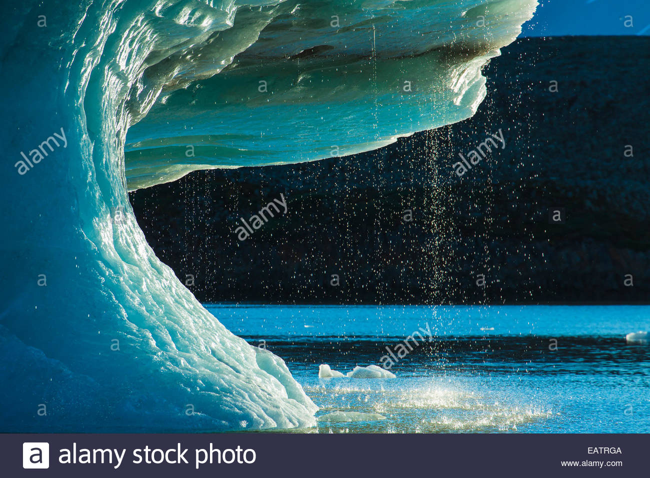 Melting iceberg dripping water hi-res stock photography and images - Alamy